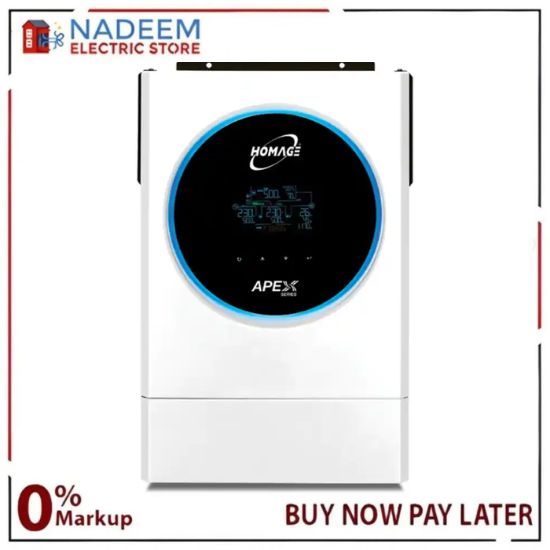 Homage HAS-6018SCC Apex Hybrid Solar Inverter – Nadeem Electric Store