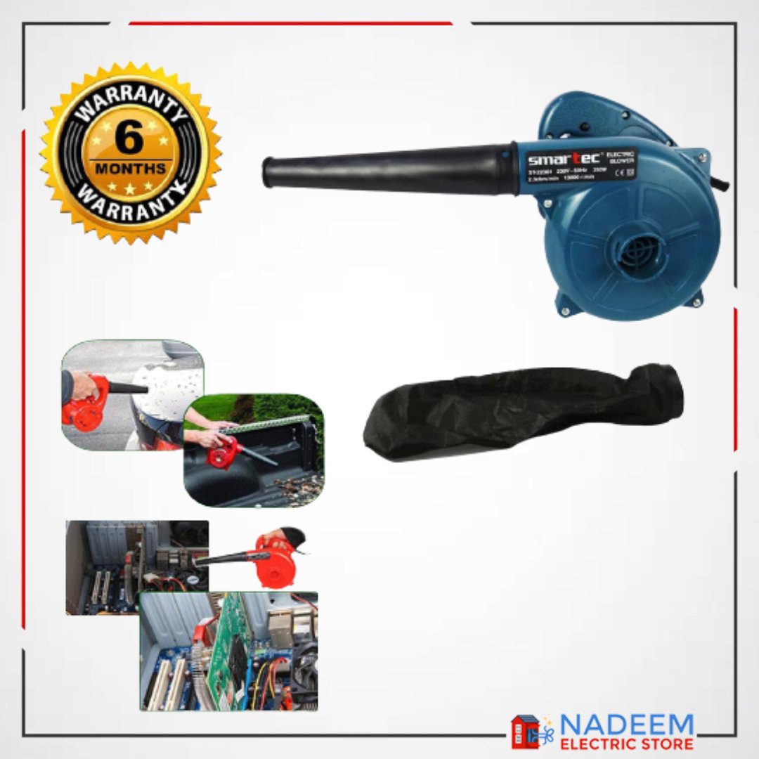 Smartec Imported 100% Pure Copper Winding Portable Electric Red Air Bl – Nadeem Electric Store